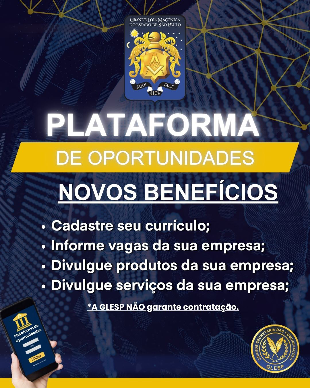 Plataforma de Oportunidades (Banco de Negócios) - GLESP